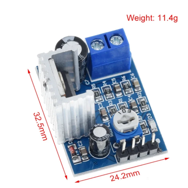 Tda2030 Module Power Supply Tda2030 6-12v Single Amplifier Audio Board - Buy Tda2030,Amplifier ...