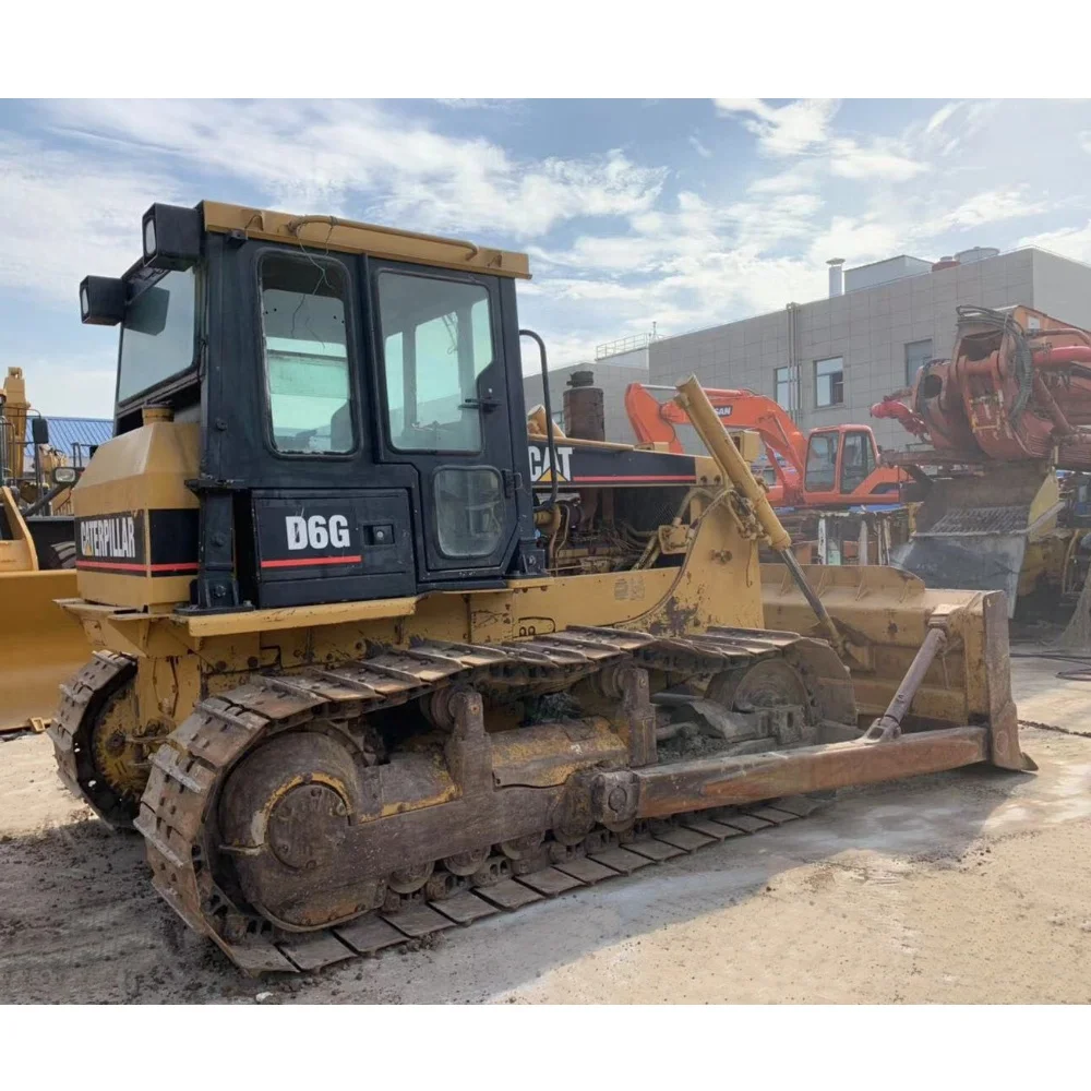 Original Caterpillar Crawler Bulldozer D6g D6d Used Cat Track-type Tractor Cheap Price For Sale ...