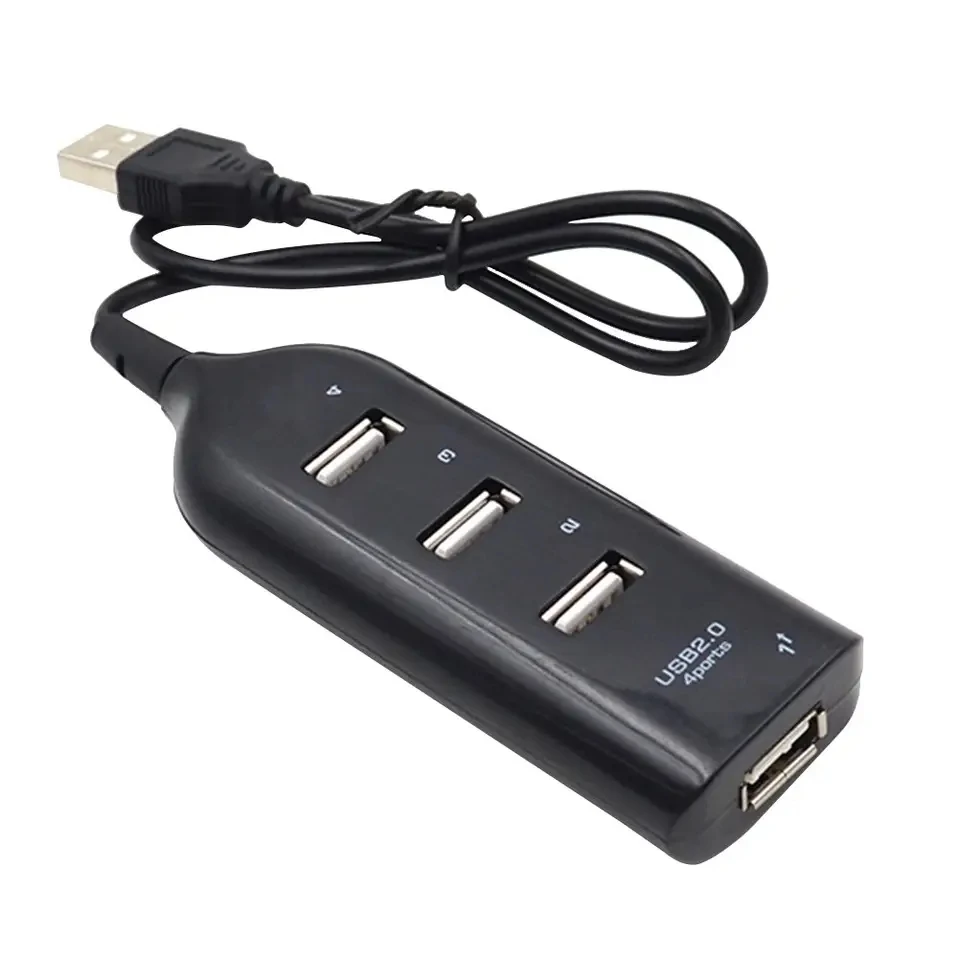 4 Ports Portable High Usb 2.0 Data Expansion Hub Usb Splitter For Windows Xp/ Vista 7 8 10 ...