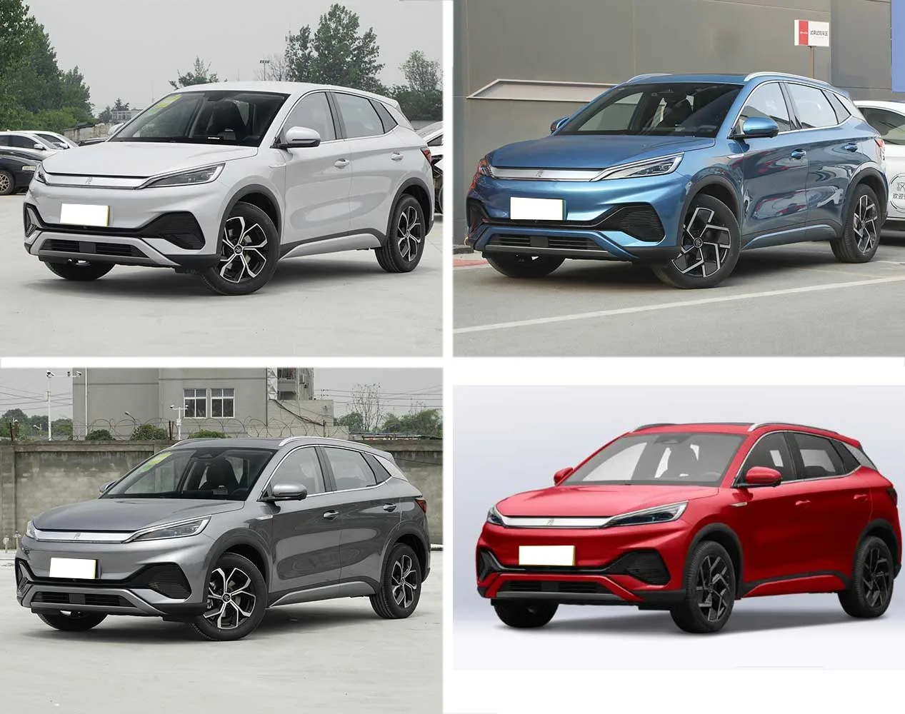 Byd Yuan Plus 2022 2023 Flagship New Energy Vehicles Full Option Honor Auto Electrico Electric ...