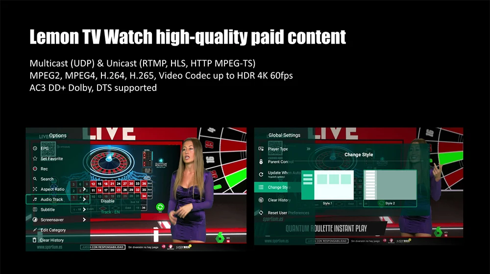 Original Lemon TV L1 ATV Smart TV Box Android 10 Allwinner H313 2GB 8GB Dual Wifi AndroidTV BT5 ...