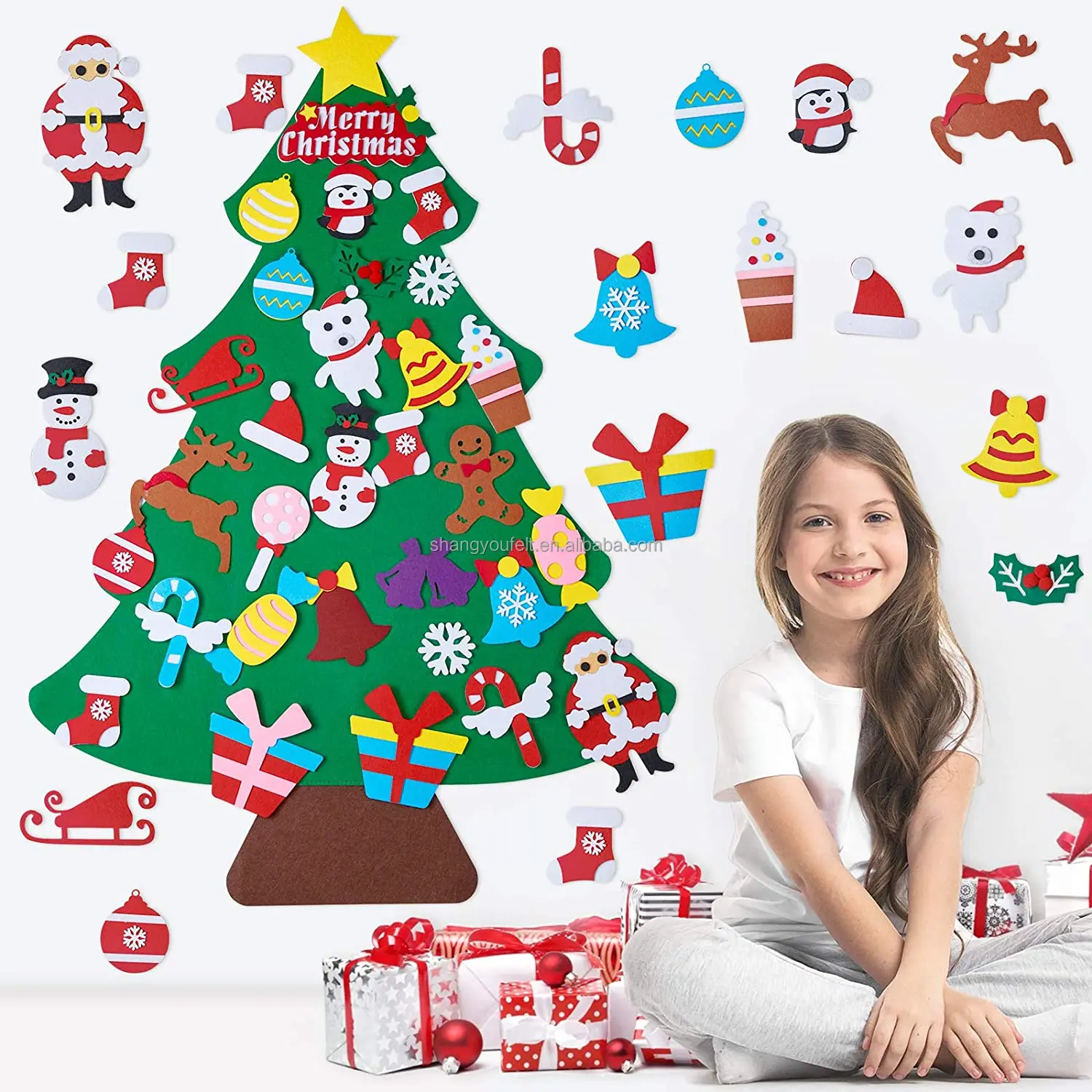Diy Christmas Tree Diy Christmas Tree With 32 Tree Toppers Xmas Gift