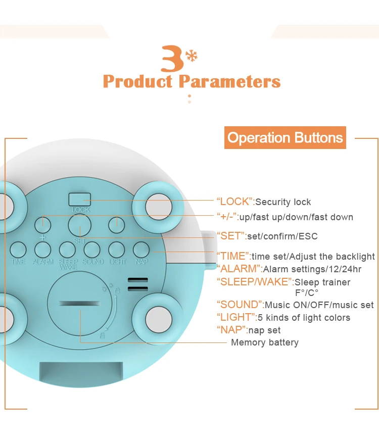 2022 Penguin Smart Digital Children Wake Up Lcd Light Alarm Clock Kids ...