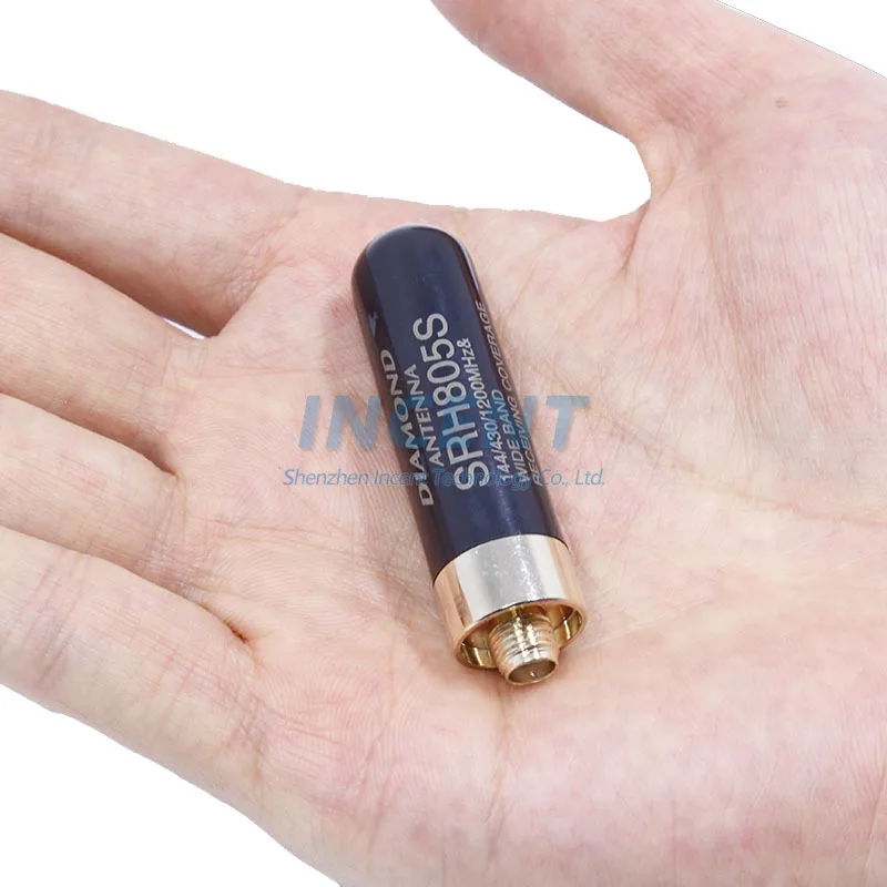 Srh805s Vhf Uhf Sma-female/sma-male/bnc Srh-805s Mini Diamond Antenna ...
