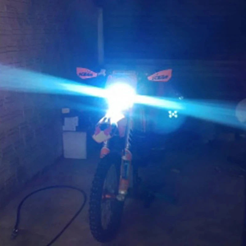 Motorcycle Headlight Fairing Headlamp E8 Emark 12v Led For Ktm Sx Sx-f Exc Xc-w Xc-f Wr Drz Yz ...