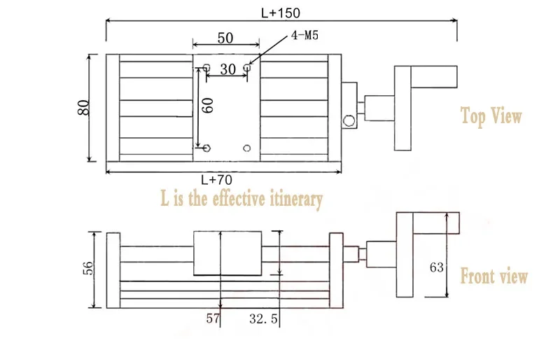 Manual Workbench Linear Guide 100~500MM Stroke Rod Optical Axis Stage Manual Sliding Table ...