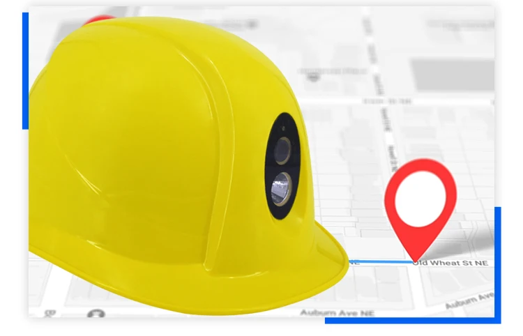 Construction Industrial Hard Hats Styles Safety Helmet With Camera 4g Wifi - Buy Wifi Safety ...