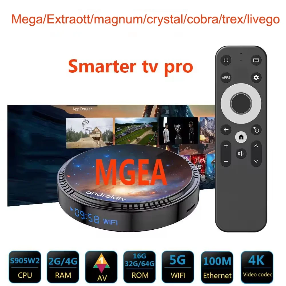 Stable Megaott IP Box - Support IPTV Subscriptions 12 Month