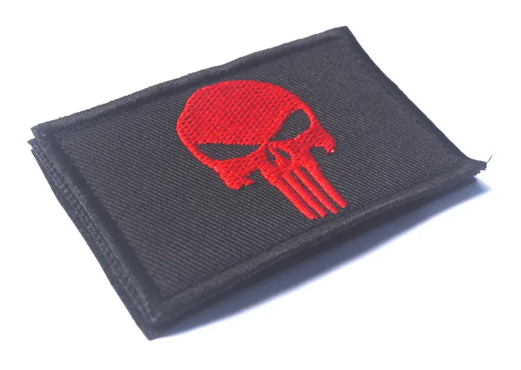 Full Embroidered Punisher Chest Badges & Armband Patches