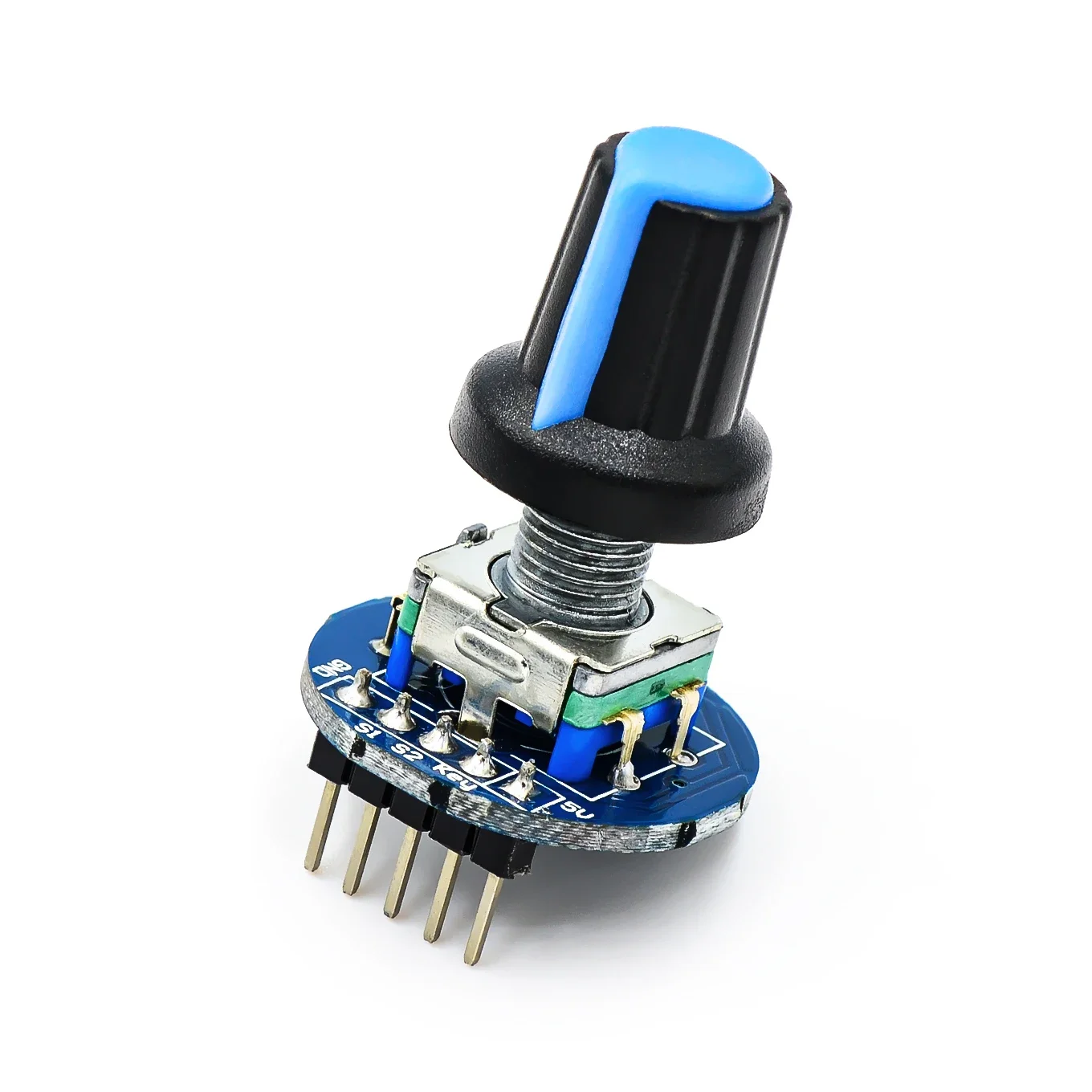 New Digital Rotary Encoder Module Rotating Potentiometer Rotating Potentiometer With Knob Cap