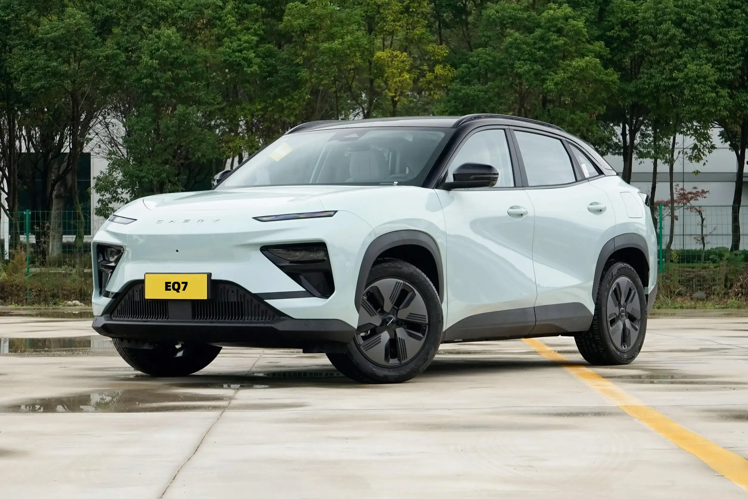 2023 Chery Eq7 Electric Suv With 5 Seats High-speed 2wd Turbo Engine Leather Seats Left Steering ...