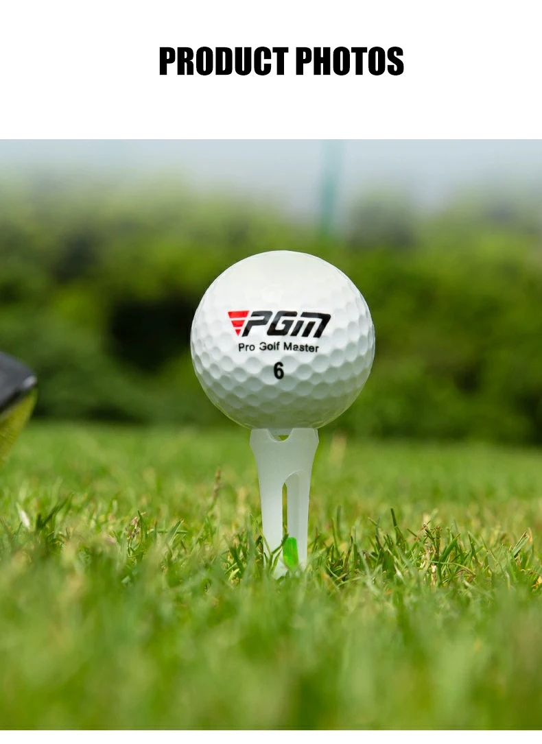 PGM QT026 4 Claw Plastic Golf Tee Set 30pcs One Box Durable Golf Tees 