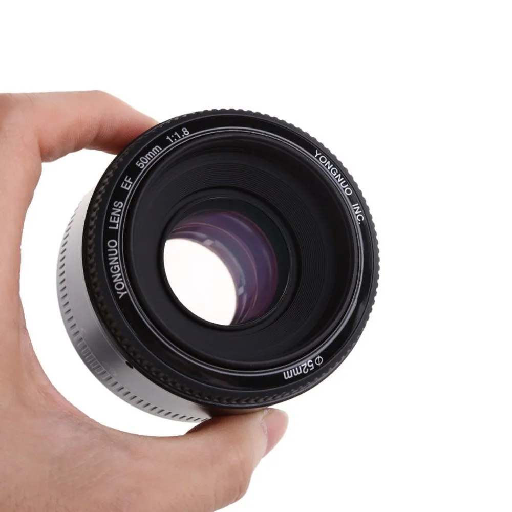 Yongnuo Yn Ef 50mm F 1 8 Af Lens With Extra Large Aperture For Slr