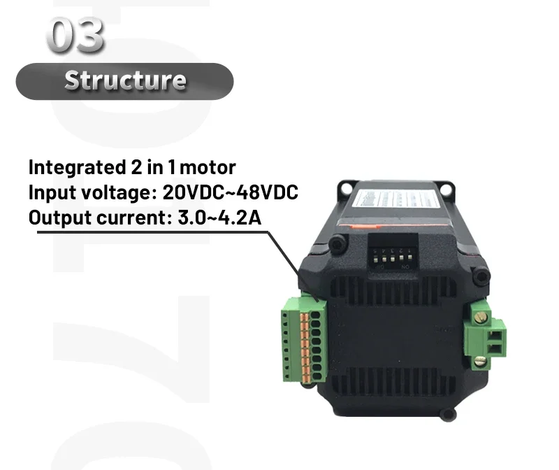 Nema 23 Integrated Closed Loop Stepper Motor Driver