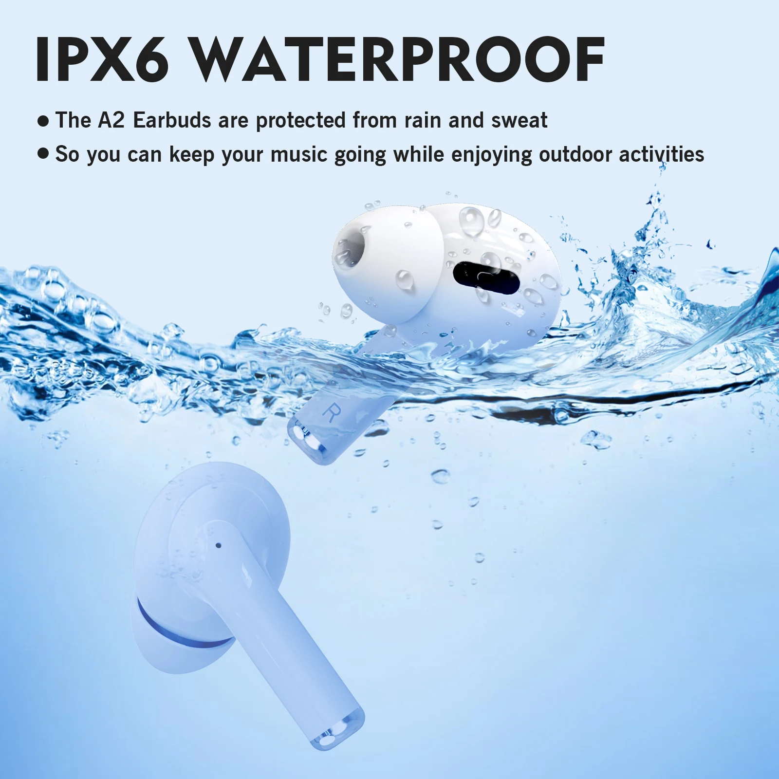 Top Selling A2 Pro Wireless Stereo Headset 5.3 Tws Mobile Earphones Gaming Earbuds Bluetooth ...