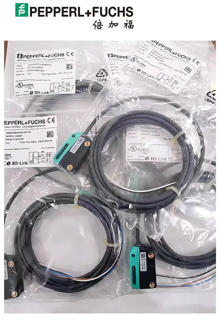 Spot Obt-350-r100-2ep-io P+f Diffuse Reflective Optoelectronic Switch Sensor Brand New Authentic ...