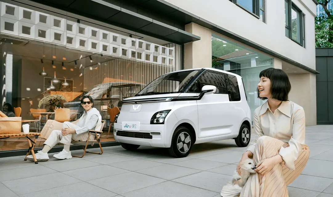 2023 Wuling Air Ev New Energy Vehicle Smart Cute Transporter With Fast Charging 0.75 Hours Max ...