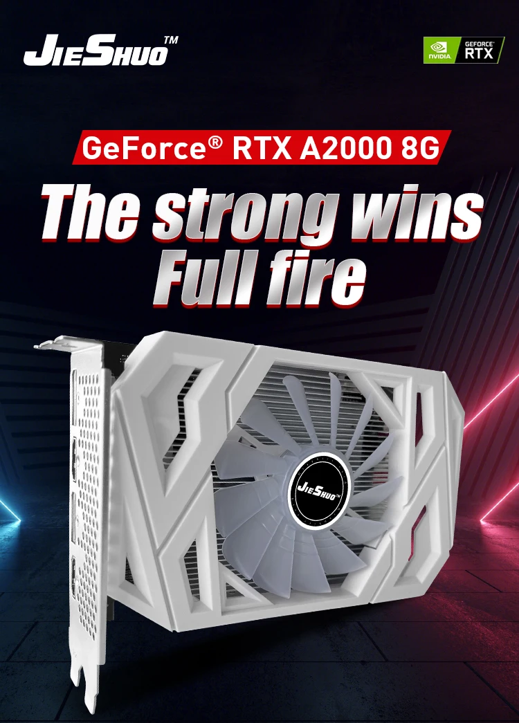 Jieshuo Rtx A2000 Gpu For Nvidia Rtx A2000 8 Gb Gddr6 Graphics Card ...