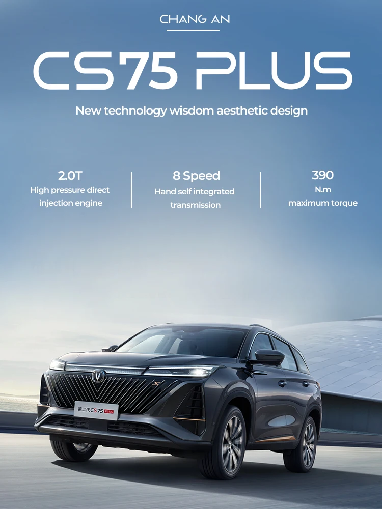 Changan Cs75 Gas Engine Vehicle Cs 35 Plus Cheap Cars Gasoline Suv Uni-v In Costa Rica Dubai ...