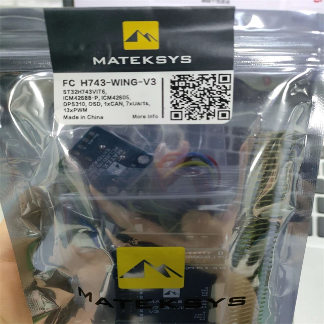 Matek H743 Wing V3 Ardupilot Inav 3 8s H743 Flight Controller Fc 305x305mm For Rc Airplane 