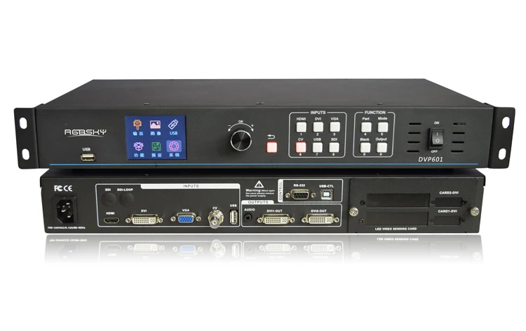 Indoor Outdoor Led Hd Video Processor Multi-window Videowall Processor Full Color Indoor Led ...