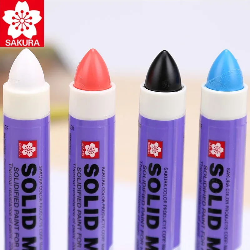 Wholesales Sakura Solid Marker Industrial Pen Xsc Dry Can Write On Steel Plate Water Oil Surface ...