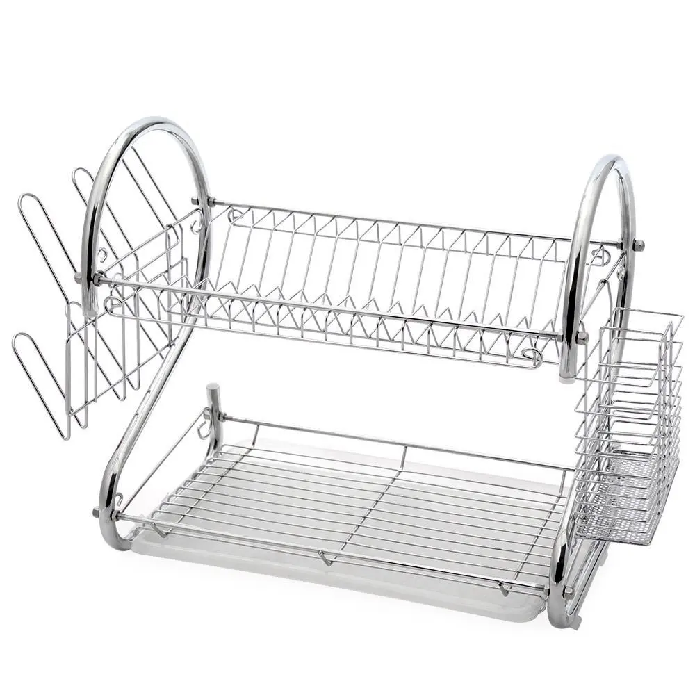 Decorative Trays Home Décor Home & Living metal tray Wire Heart Two-Tier Serving Stand wire tray ...
