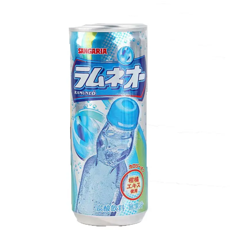Japanese Cantaloupe Flavor 250ml Soft Drink Sparkling Water Soft Drinks Exotic Drinks Ramune ...