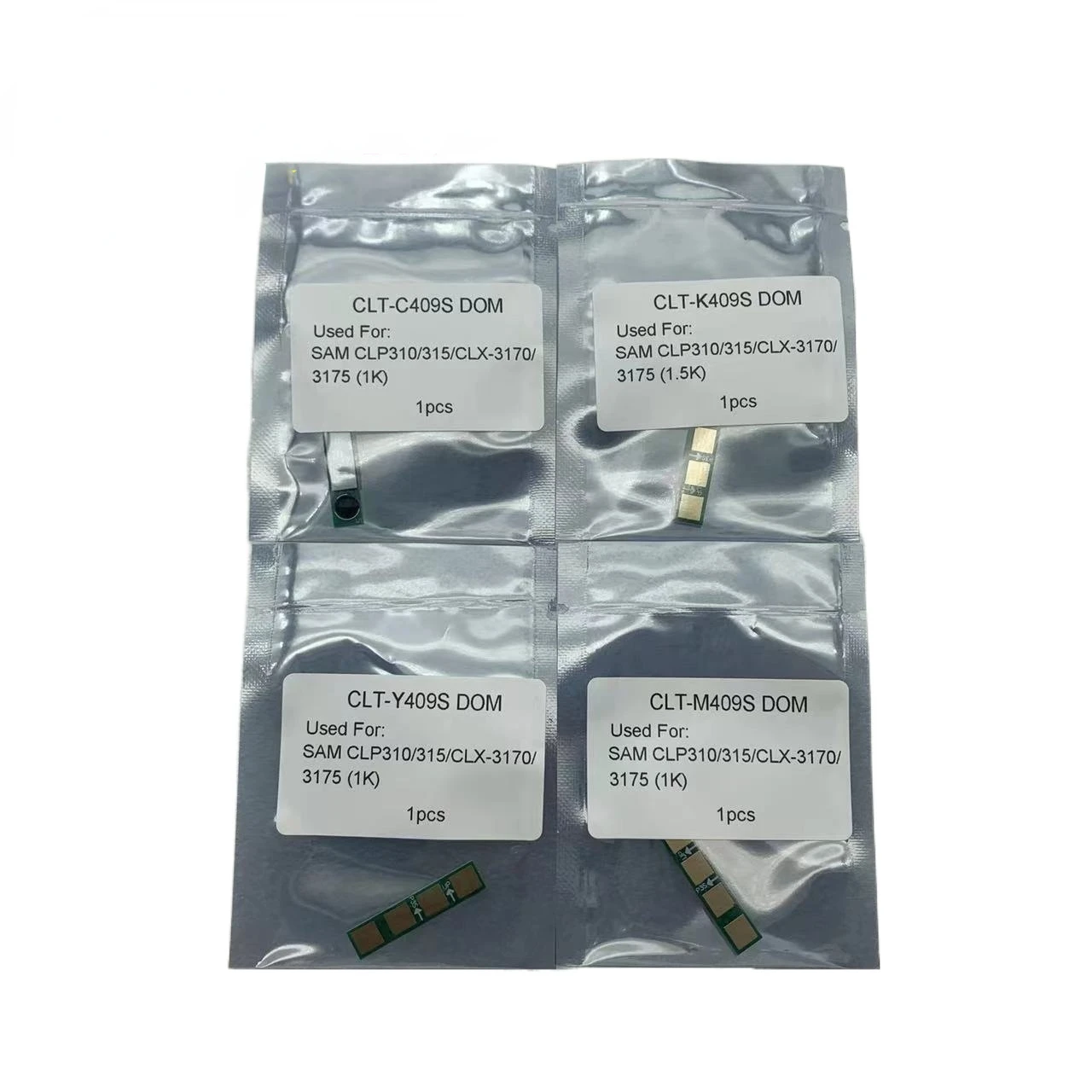 Clt-k409s Clt-y409s Clt-c409s Clt-m409s Toner Reset Chip For Samsung ...