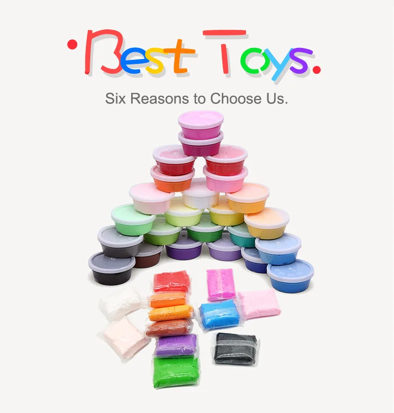 36 Colors Plasticine Modeling Clay Air Dry Diy Ultra Light Clay,Soft Magic Plasticine Craft Toy ...