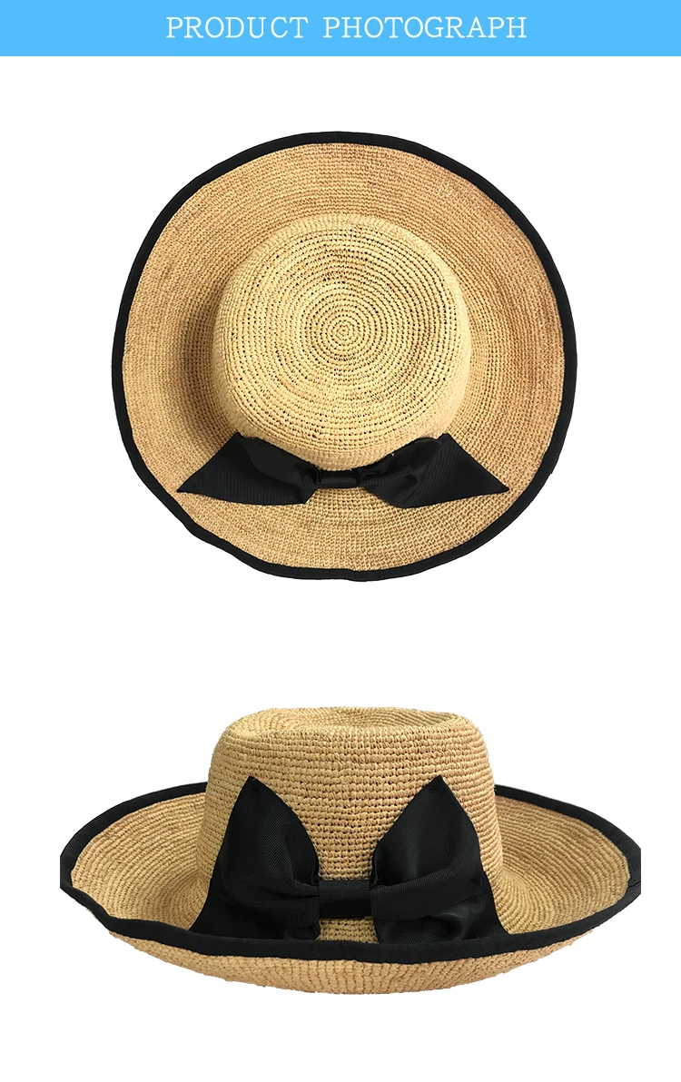 Foldable Best Beach Ladies Wide Brim Straw Hat Girl Boy Summer Beach Hats - Buy Straw Hat Girl ...