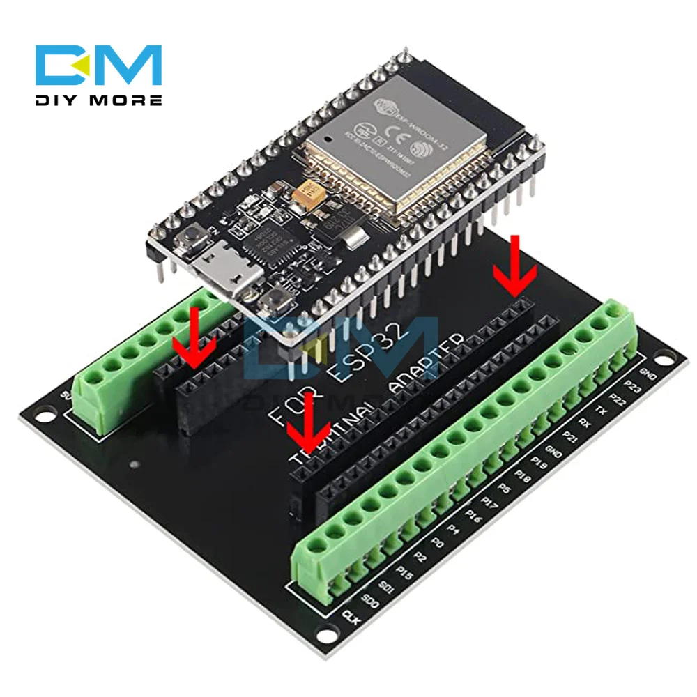 Esp32扩展板与esp32 Wifi蓝牙开发板nodemcu 32s Lua 38pin Gpio扩展板兼容 Buy Esp32扩展板