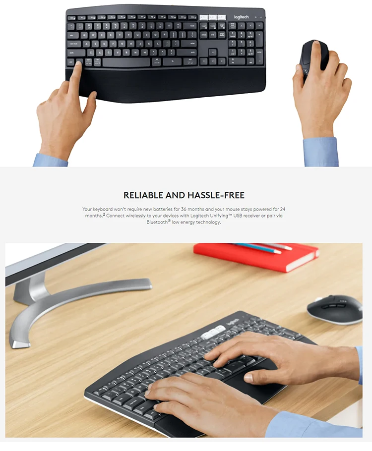 Logitech Mk850 Multi Device Wireless Keyboard And Mouse Combo Buy Wireless Keyboard And Mouse