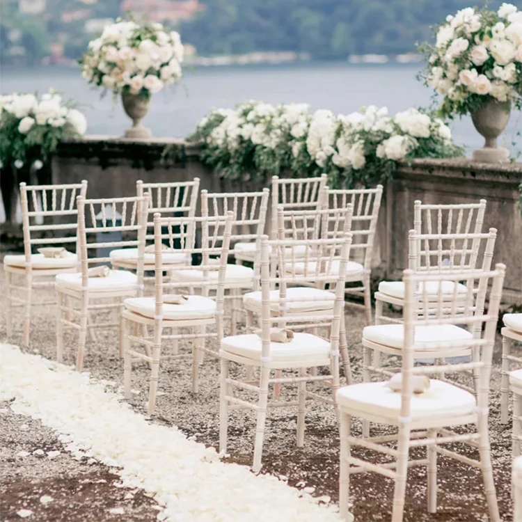 Wholesale Metal Stacking Chiavari Chairs tiffany White Gold Wedding Chair Party Tiffanychairs ...