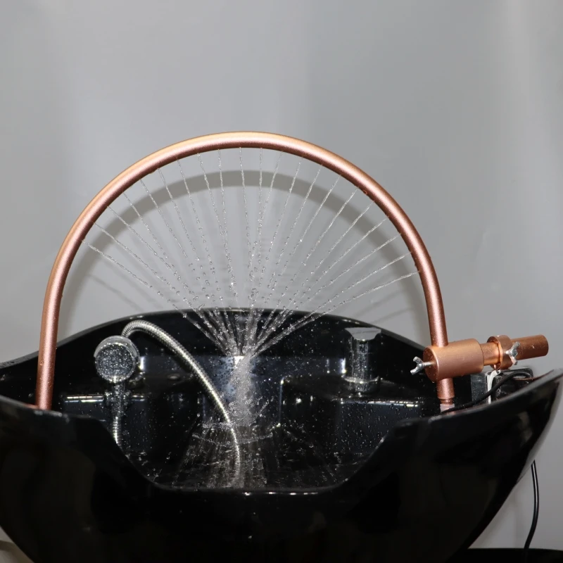 Modern Design Hair Washing Sink for Salon & Spa - Adjustable Height, Commercial Use, OEM