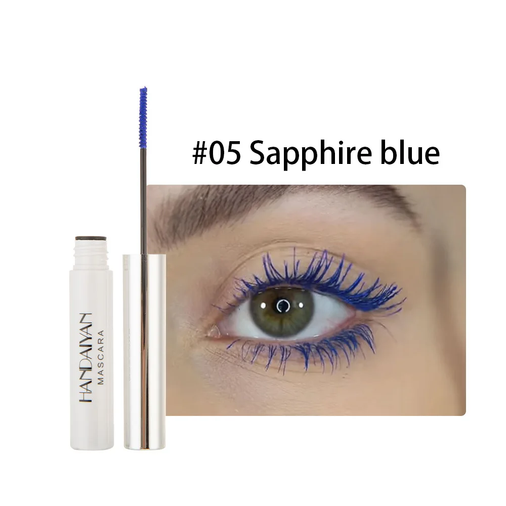 Handaiyan Stage Makeup Colorful Mascara 12 Colors Quick Dry Lengthening ...