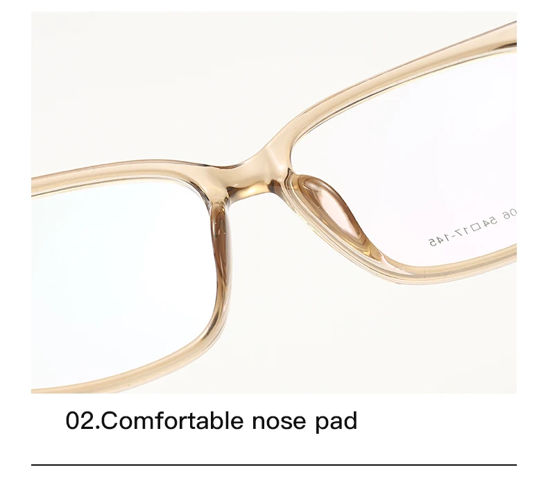 Eyeglasses 2022 Classical Optical Frame Square Unisex Tr90 Lightweight Spectacle Clear Lenses ...