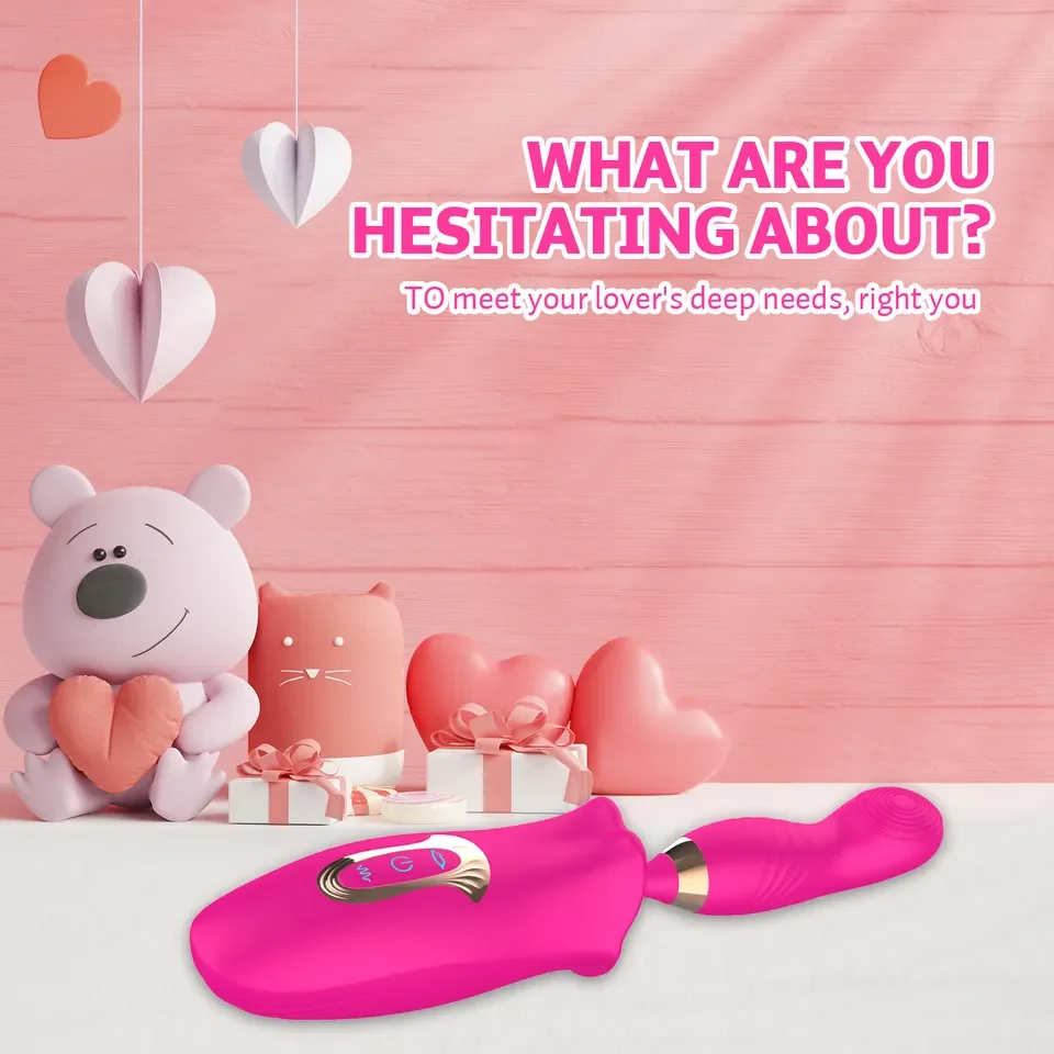 Fully Automatic Licking Mouth Sucking Vibrator G Spot Jumping Egg Double Head Masturbation Sex ...