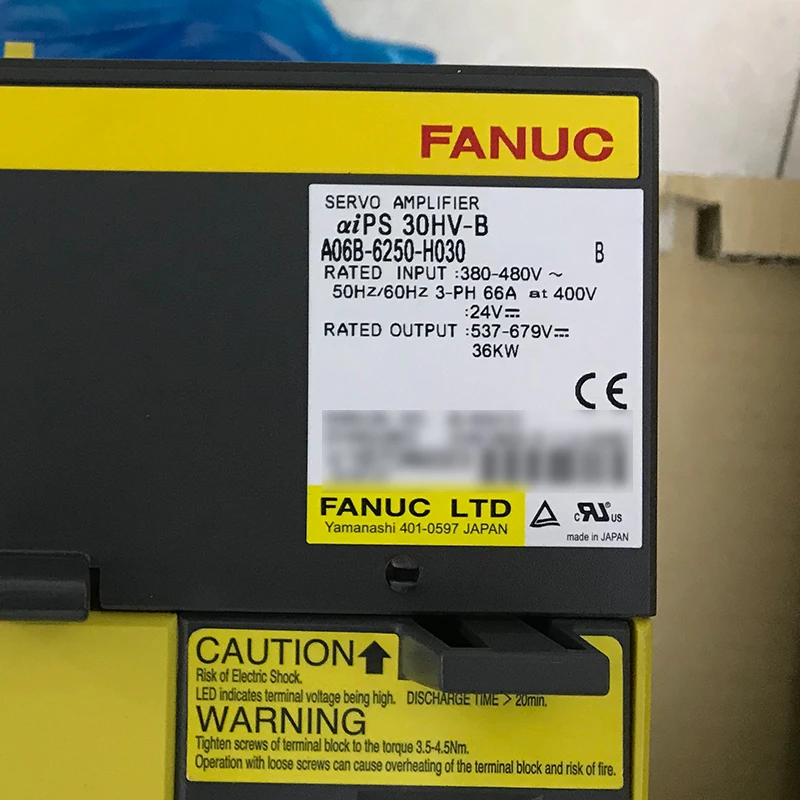 Ac Servo Drive New Original Fanuc A06b-6250-h030 - Buy A06b-6250-h030,A06b-6250-h030,Ac Servo ...