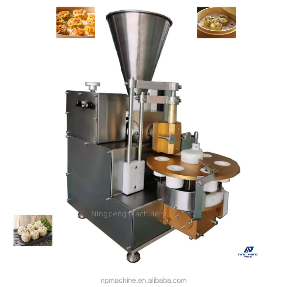 Automatic Portable Stainless Steel Siomai Machine New Trend Chinese Dim Sum Making Equipment ...