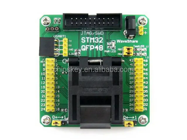 Stm32-qfp48 Stm32 Stm32f Stm32f1 Stm32l Lqfp48 Qfp48 Program Programmer Programming Jtag Swd ...
