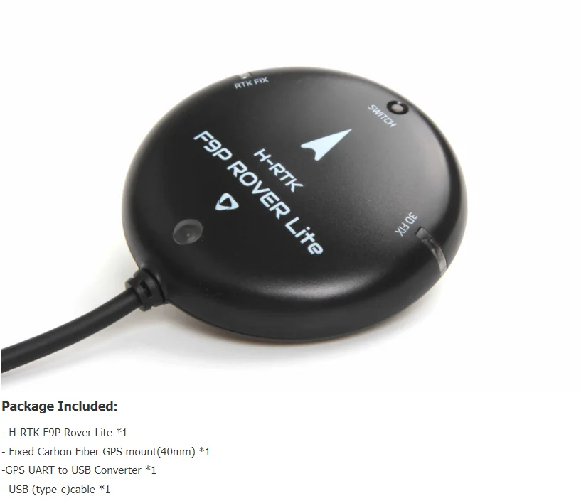 Holybro H-rtk F9p Helical Gps Module Base Station For Pixhawk Flight Controller Fpv Racing Rc ...