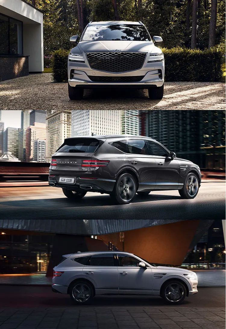 Hunday Hyun-dai Genesis GV80 Electric Car New Energy Vehicle Luxury Sport NEDC 625km LED Sedan ...