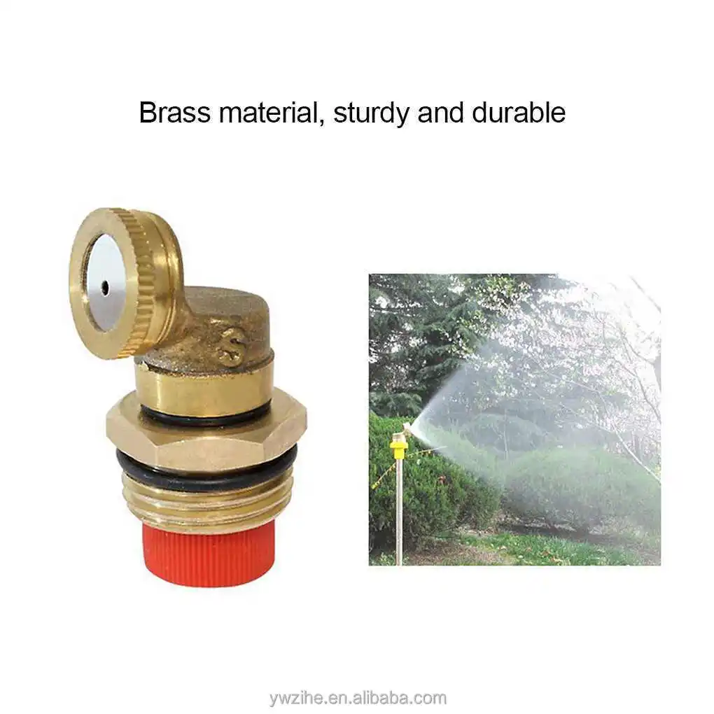 Adjustable Atomization Sprinkler Mist Spray Nozzle Garden High Pressure Electric Sprayer Water ...