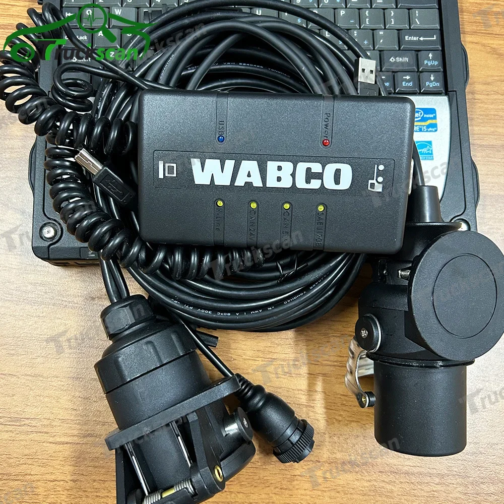 For Wabco Diagnostic Kit(wdi) Heavy Duty Scanner Trailer And Wabco ...