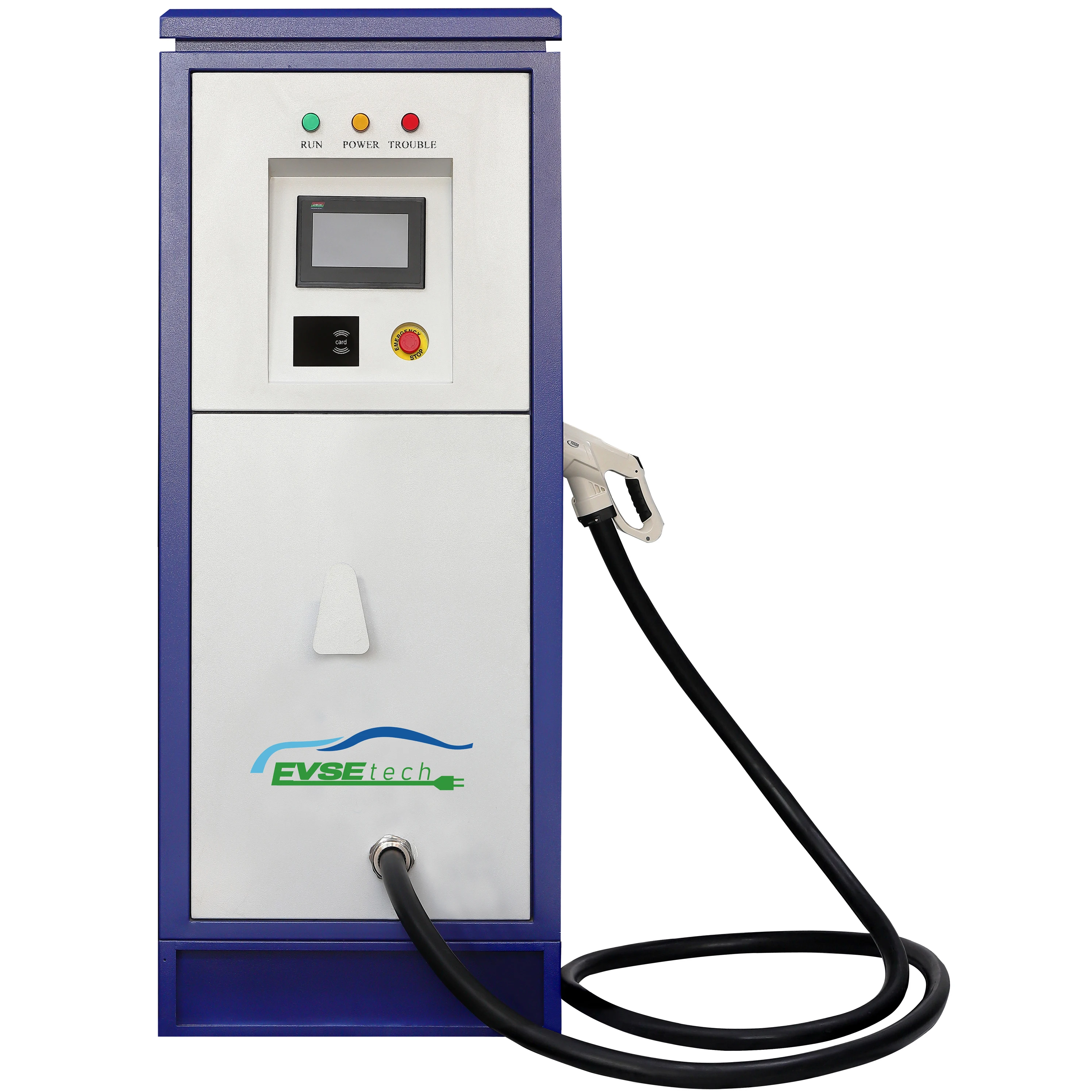 180kw Dc Floor Type Charging Station 7 Inch Touch Screen Electric Vehicle Charger Electric ...