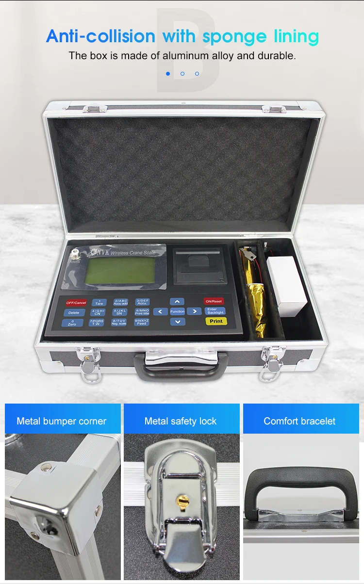 Ocs Q 1 10t Electronic Wireless Weighing Crane Scale Digital Hanging Scale