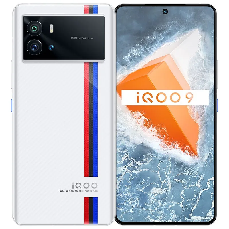 Vivo Iqoo 9 12gb+256gb Edge E5 Super Retina Screen New Generation Snapdragon 8 120w Super Flash ...