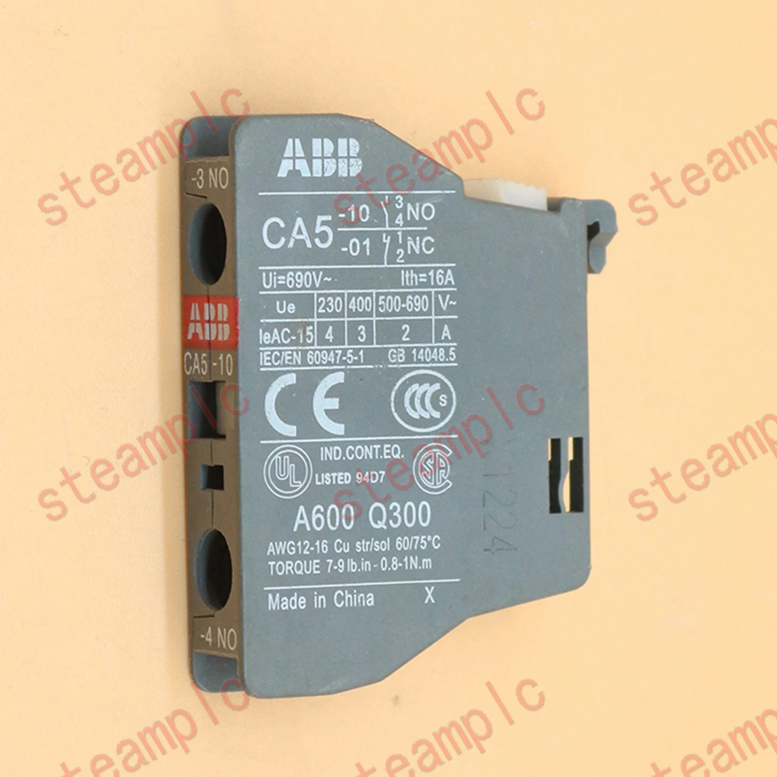 1pc New Abb Control Contact Block Front Mount Ca5-01 Spot Stock Ca5-01 - Buy Abb Ca5-01,Plc Ca5 ...