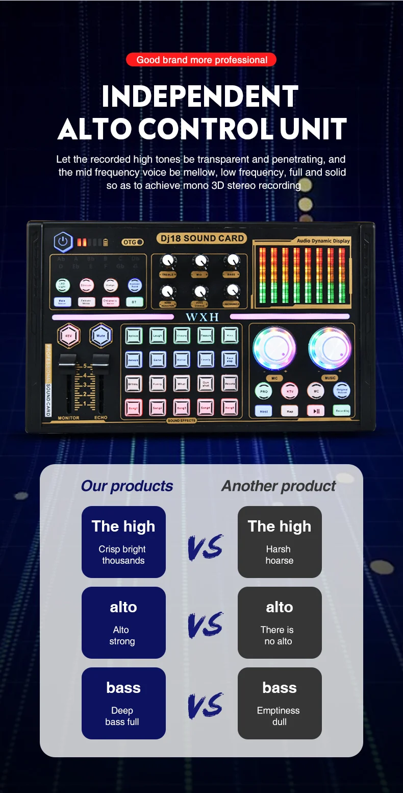 Bm 800 Professional Dj18 Sound Card Set Bm800 Mic Recording Studio Condenser Microphone For ...